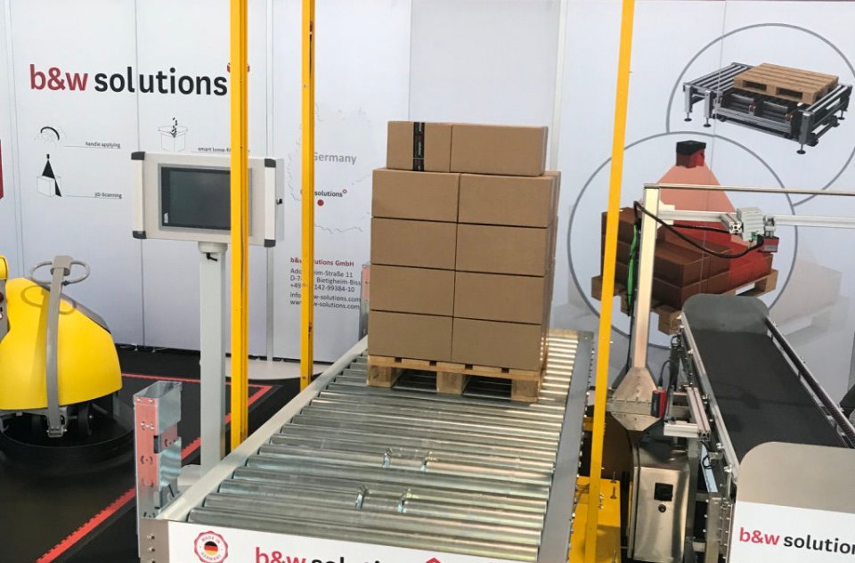 Quantum Frame - 3D Laser Scanner zur Kontrolle von Paletten