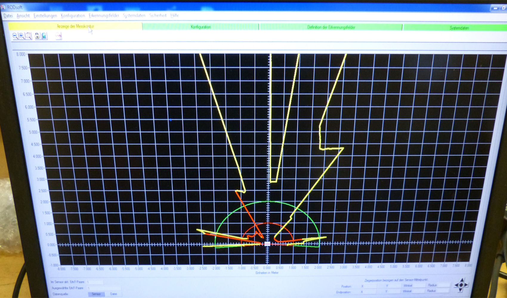 Quantum Altum - measures contours + height differences